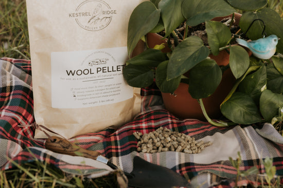 Kestrel Ridge Pellet Company Wool Pellets
